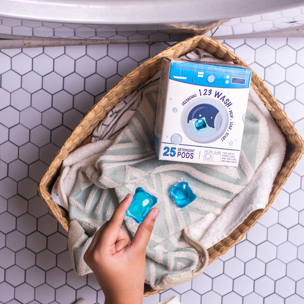 Freshengo Dhulai Laundry Pods – 3-in-1 Detergent at ₹12/Load – FRESHENGO